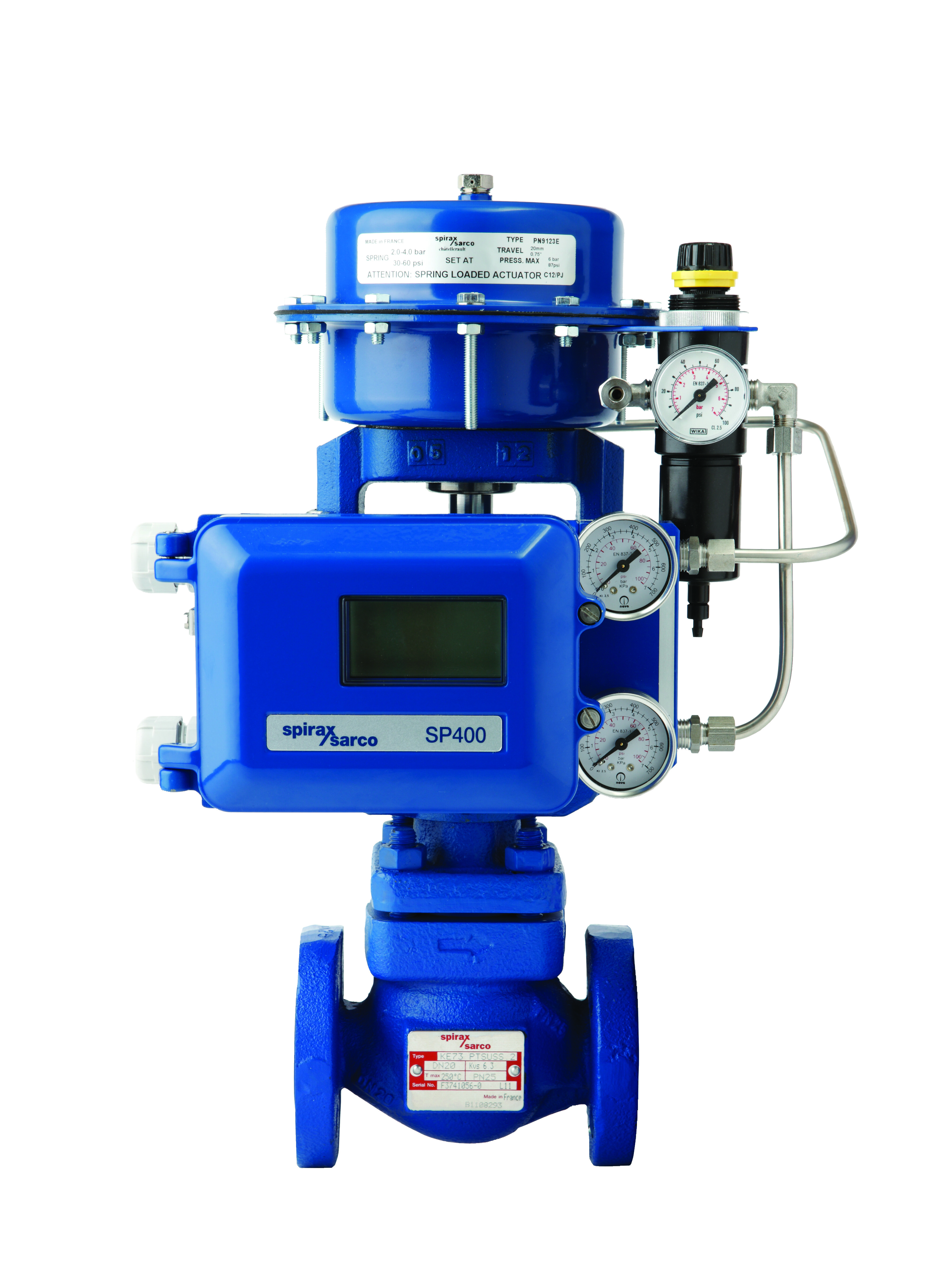 制御弁の置換で漏れと保守費用の削減